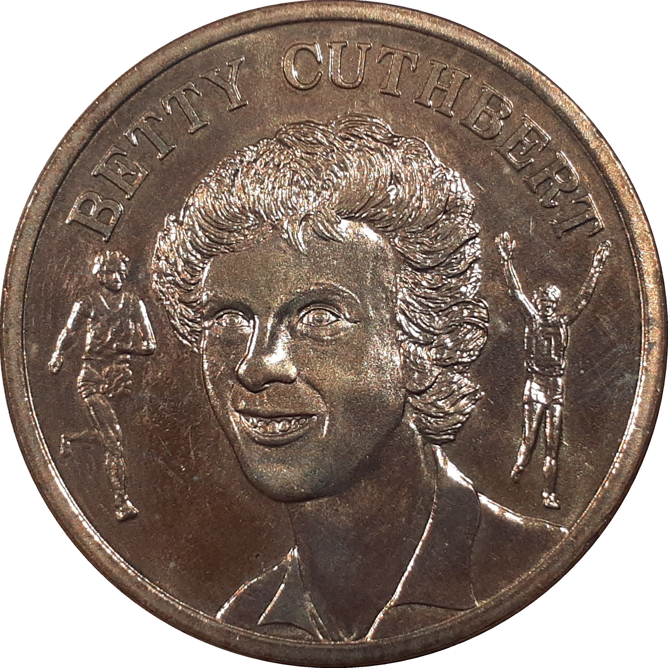 Medal - Olympic Gold - Betty Cuthbert Personality Medal | Numisquare