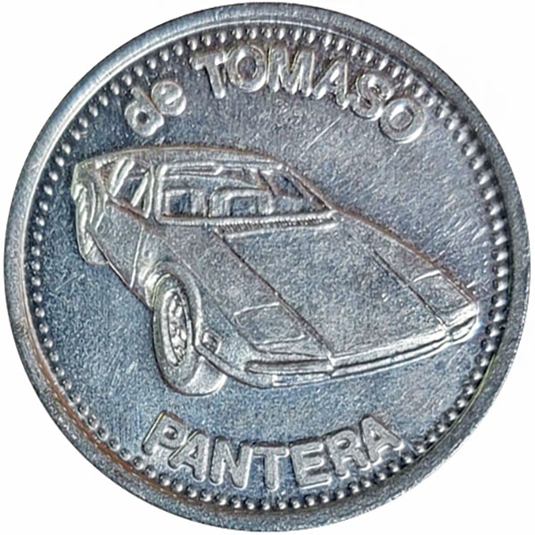 Token - Shell's Hot Wheels Coin Game De Tomaso Pantera | Numisquare